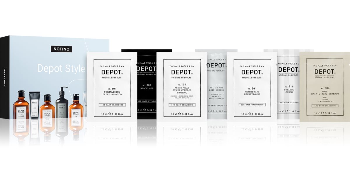 Beauty Discovery Box Notino Depot Style set for men | notino.co.uk
