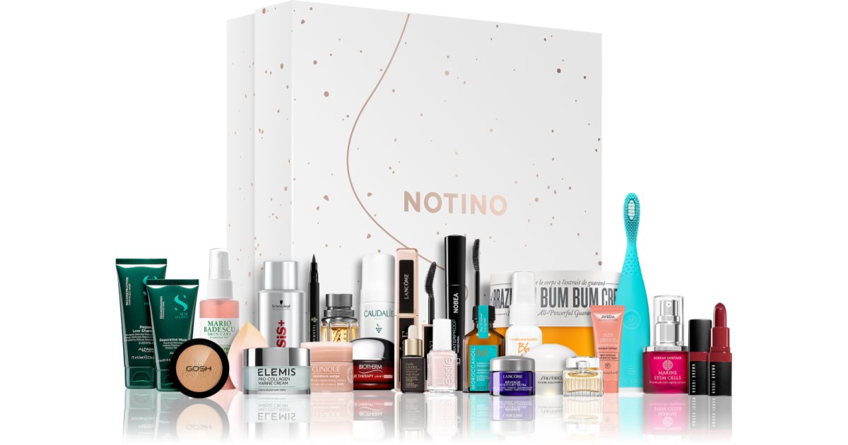 Beauty Advent Calendar Notino 2022 calendrier de l'Avent 25 days of ...
