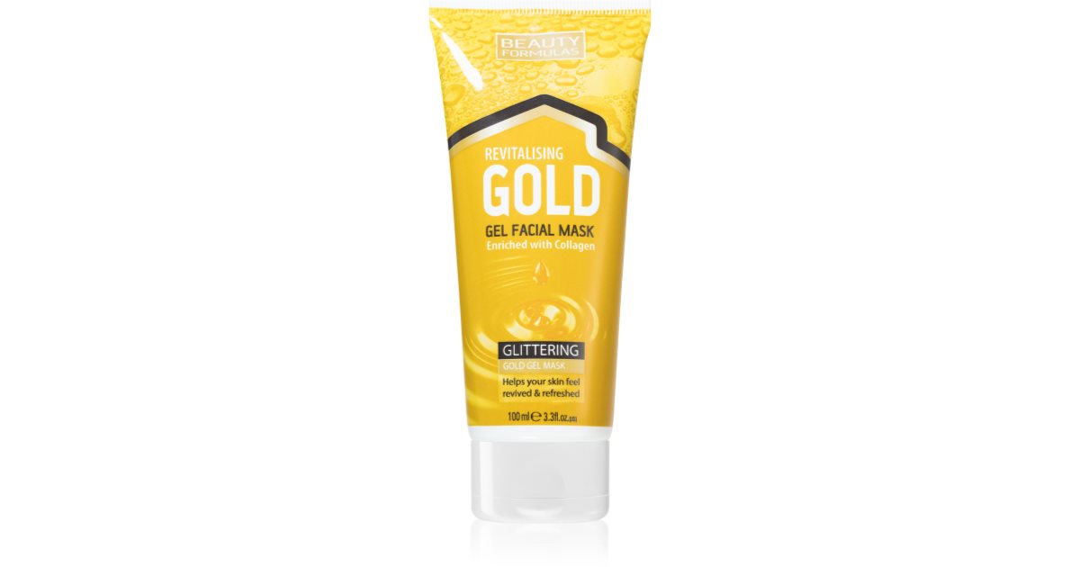 Beauty Formulas Gold masque gel au collagène | notino.be