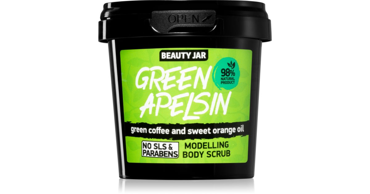 Beauty Jar Green Apelsin peeling corporel énergisant aux extraits de ...
