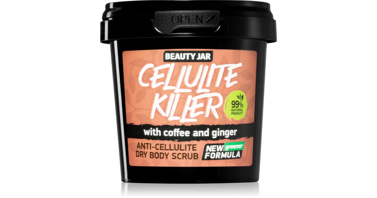 Beauty Jar Cellulite Killer anti-cellulite body scrub with sea salt ...