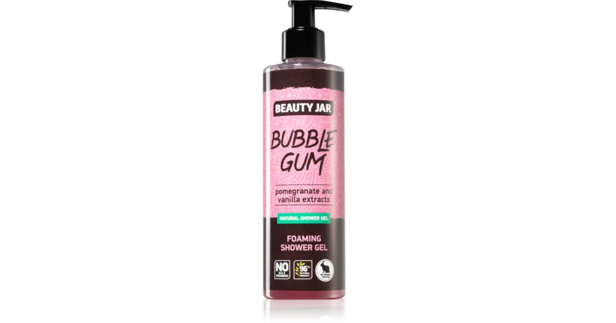 Beauty Jar Bubble Gum moisturising shower gel | notino.co.uk