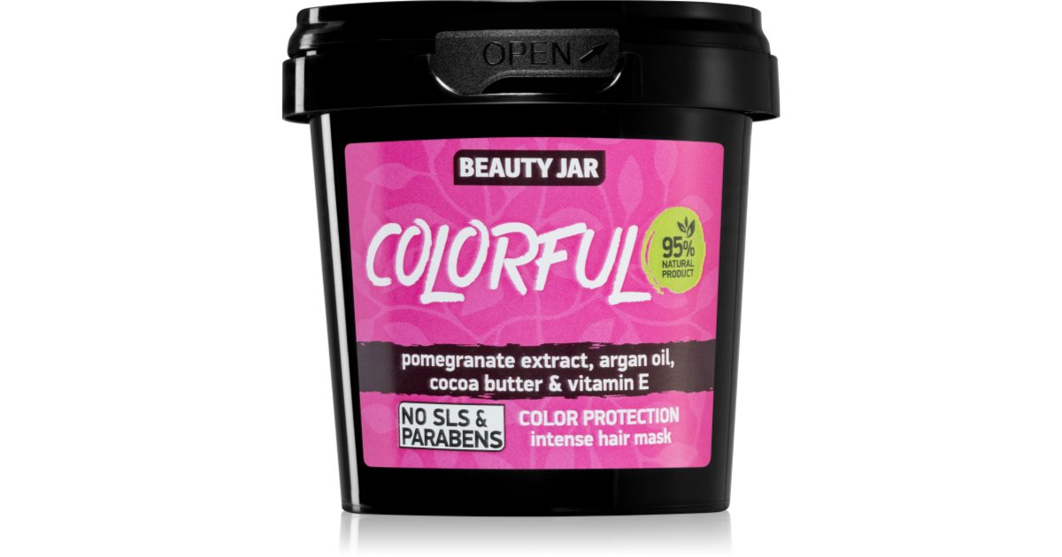 Beauty Jar Colorful masque traitant pour cheveux colorés | notino.be