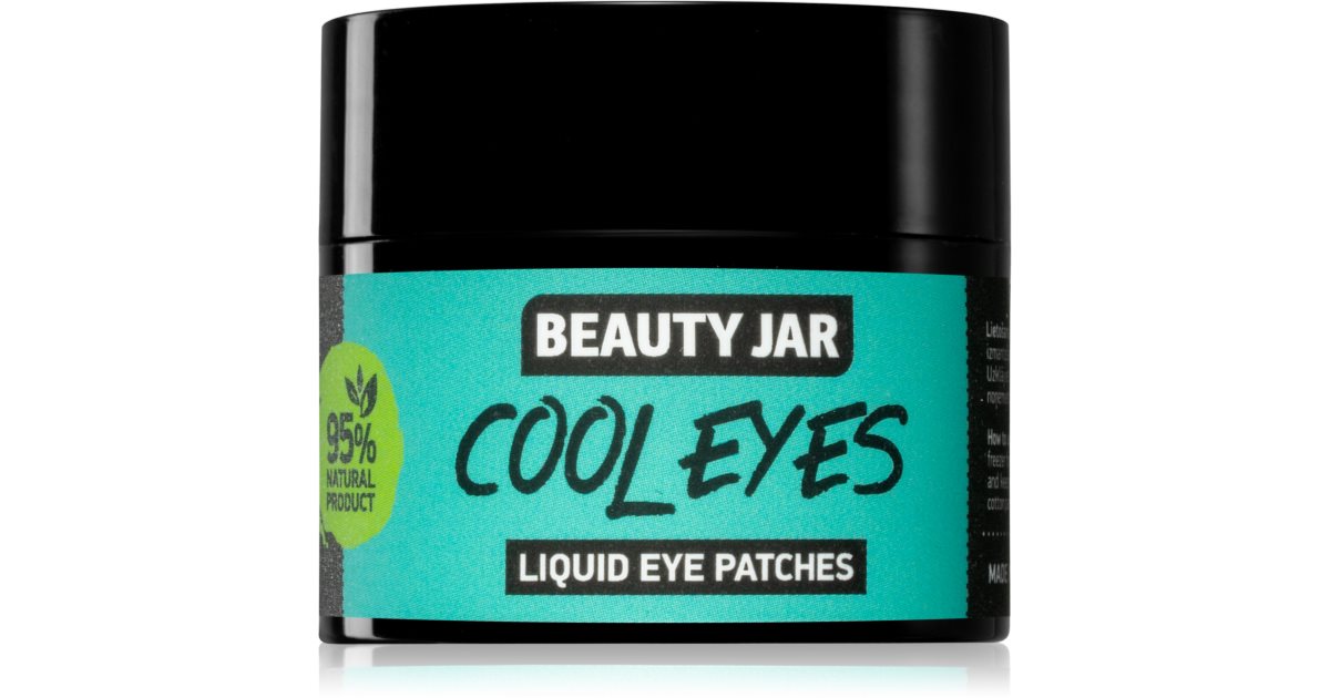 Beauty Jar Cool Eyes eye contour mask to treat swelling and dark ...