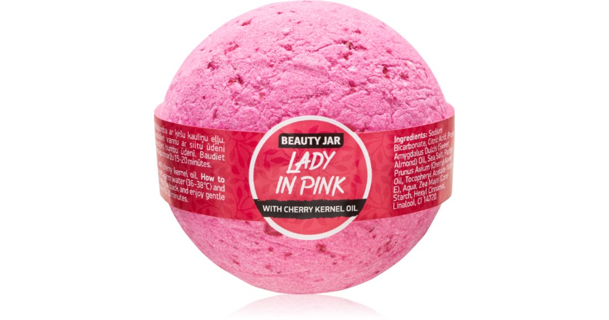 Beauty Jar Lady In Pink boule de bain effervescente | notino.be