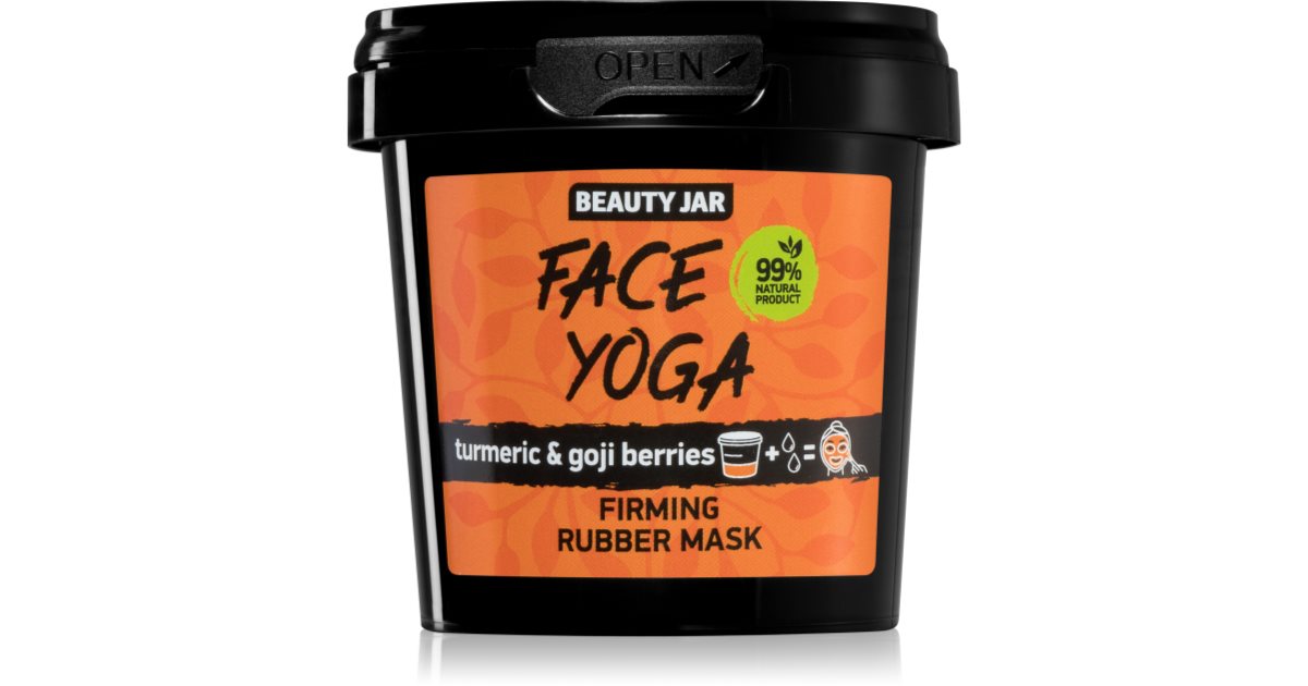 Beauty Jar Face Yoga purifying peel-off mask with nourishing effect ...