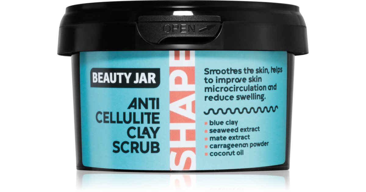 Beauty Jar Shape anti-cellulite body scrub with clay | notino.co.uk