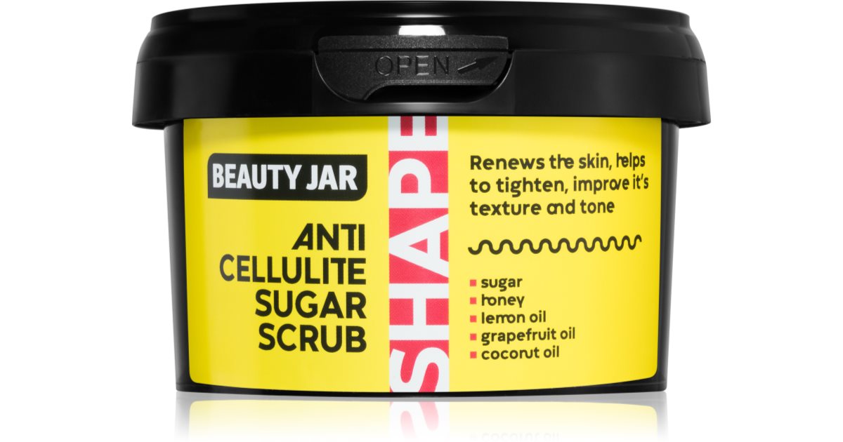 Beauty Jar Shape sugar body scrub for cellulite | notino.co.uk