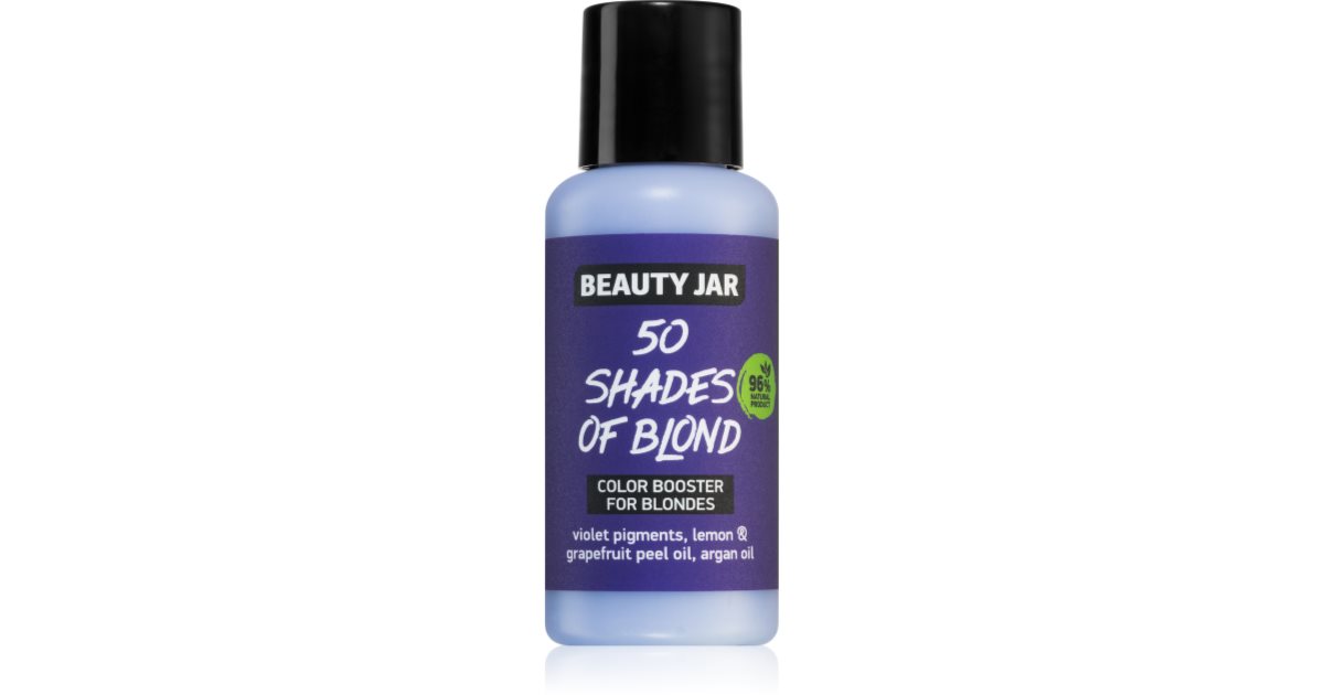 Beauty Jar 50 Shades Of Blond Haarbalsam neutralisiert gelbe Verfärbungen