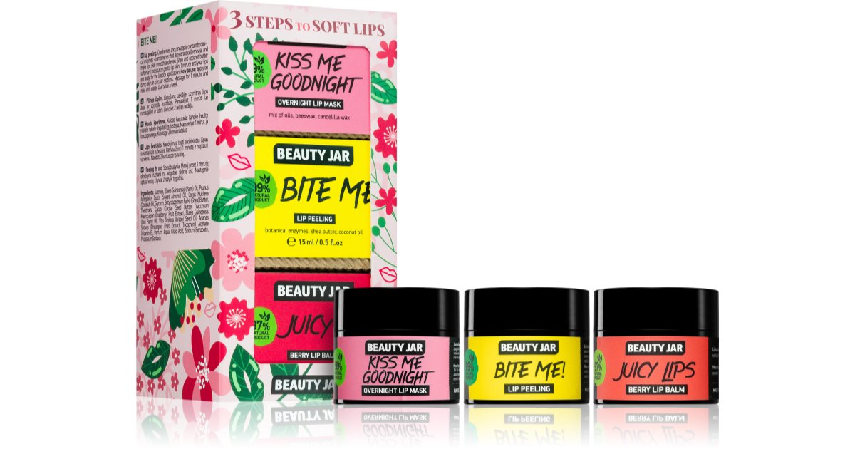 Beauty Jar 3 Steps to SOFT Lips gift set (for lips) | notino.co.uk