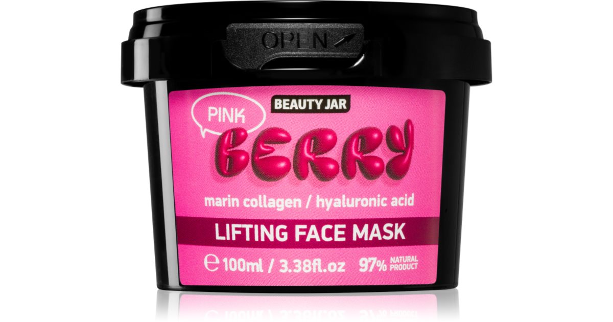 Beauty Jar Berry Pink Pinguldav näomask | notino.ee