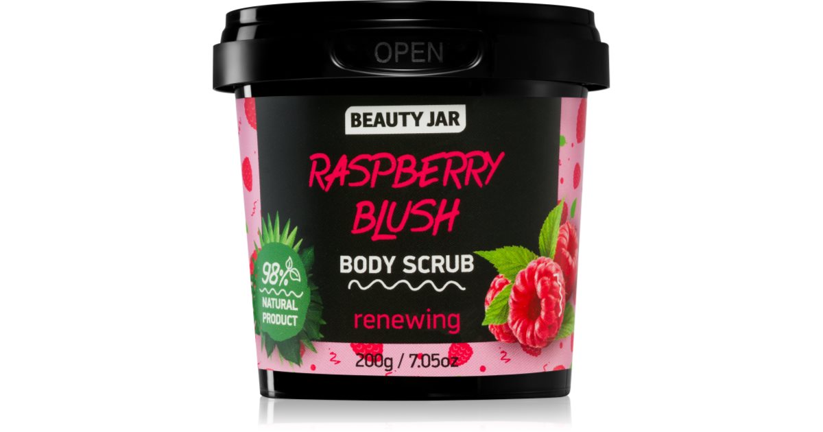 Beauty Jar Raspberry Blush освежаващ пилинг за тяло | notino.bg