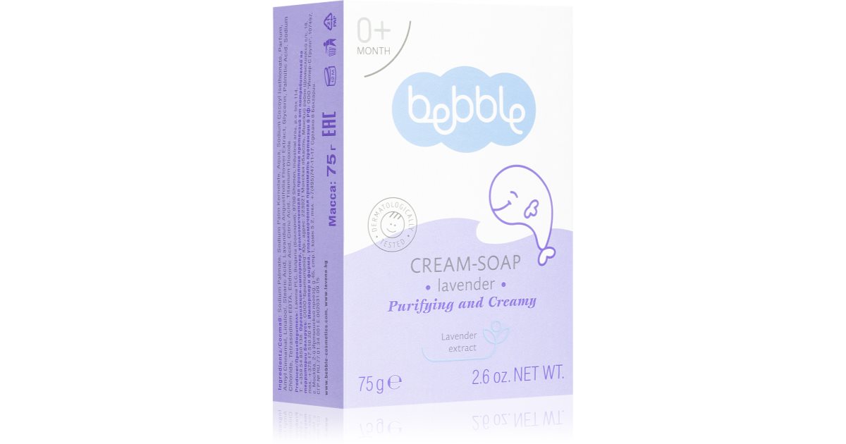 Bebble Cream-Soap Lavender creamy soap with lavender | notino.co.uk