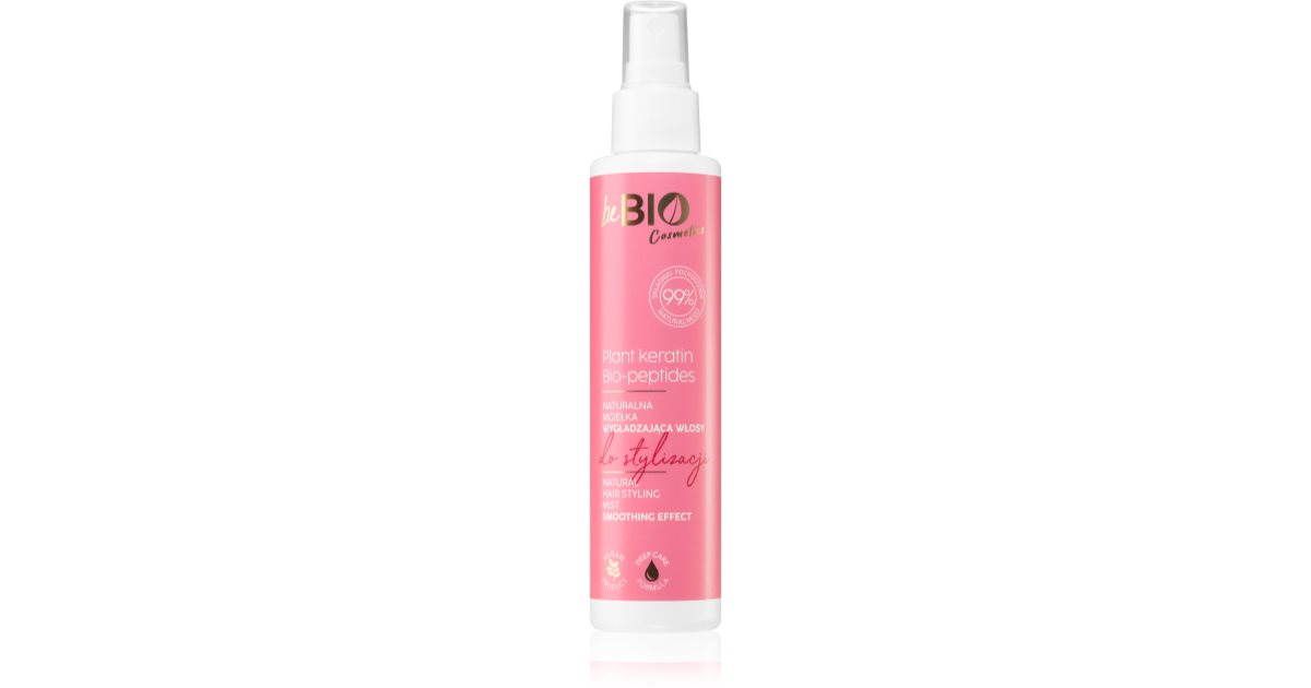 beBIO Plant Keratin & Bio-Peptides Smoothing and Taming Hair Mist ...