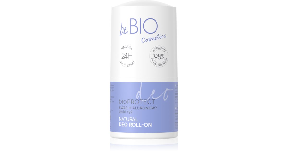 beBIO Hyaluro bioProtect deodorant roll-on | notino.cz