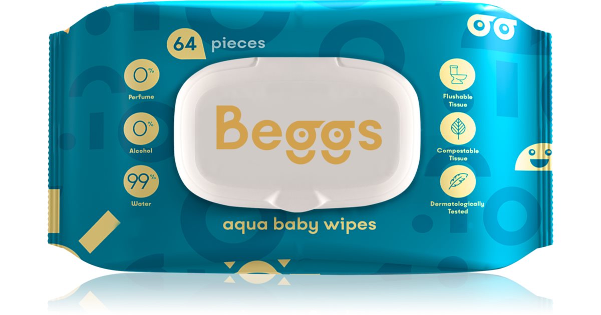 Beggs Aqua Baby Wipes Baby Gentle Wet Wipes | notino.ie