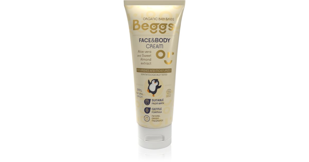 Beggs Face & Body Cream crème pour enfant corps et visage | notino.fr