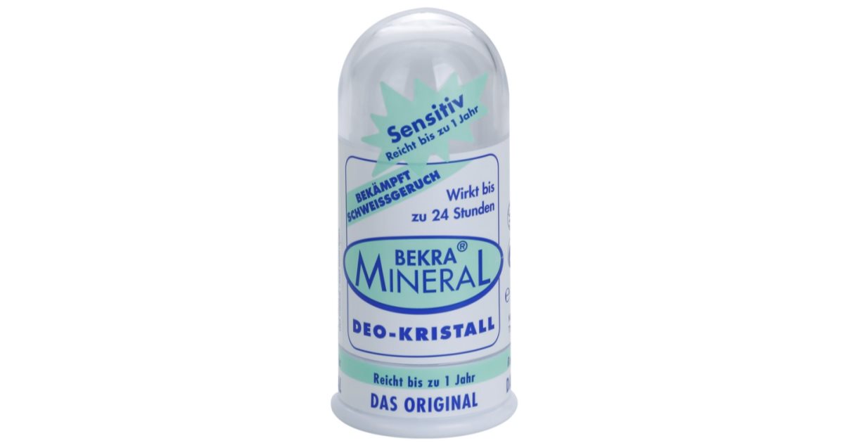 Bekra Mineral Deodorant Stick Crystal Mineral Deodorant Solid Crystal ...