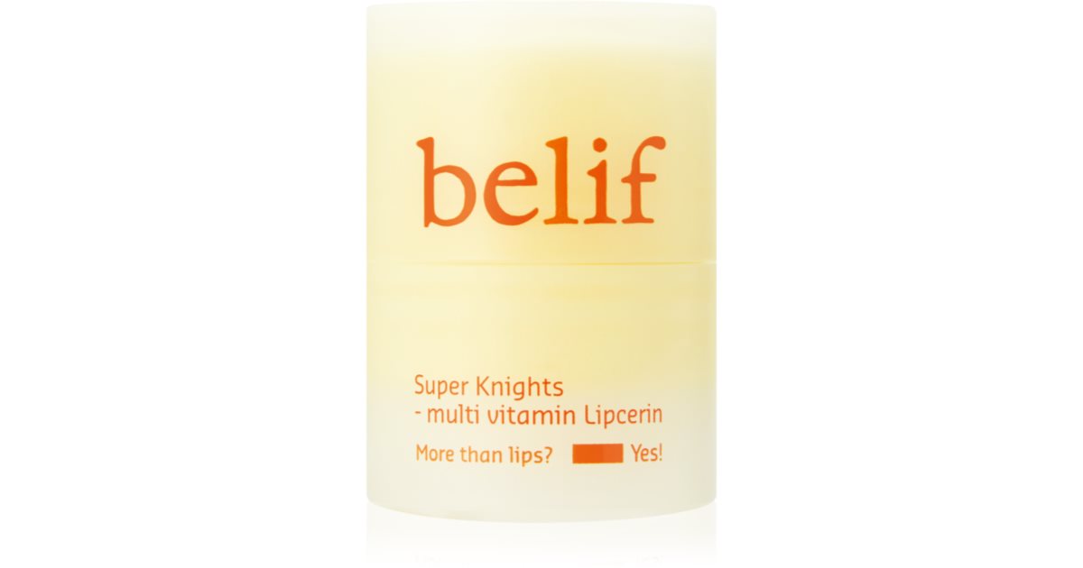 belif Super Knights Multi Vitamin Lipcerin ultra-nourishing lip balm ...