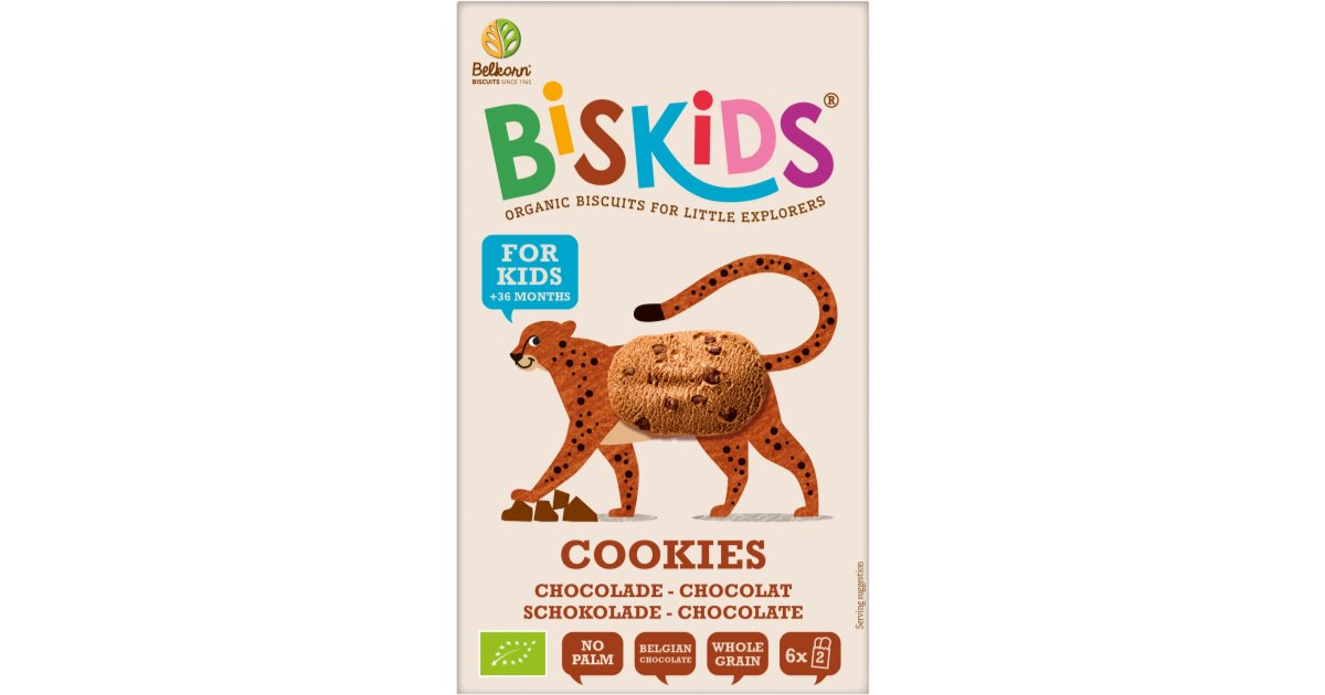 Belkorn Biskids Cookies sušenky s čokoládou | notino.cz