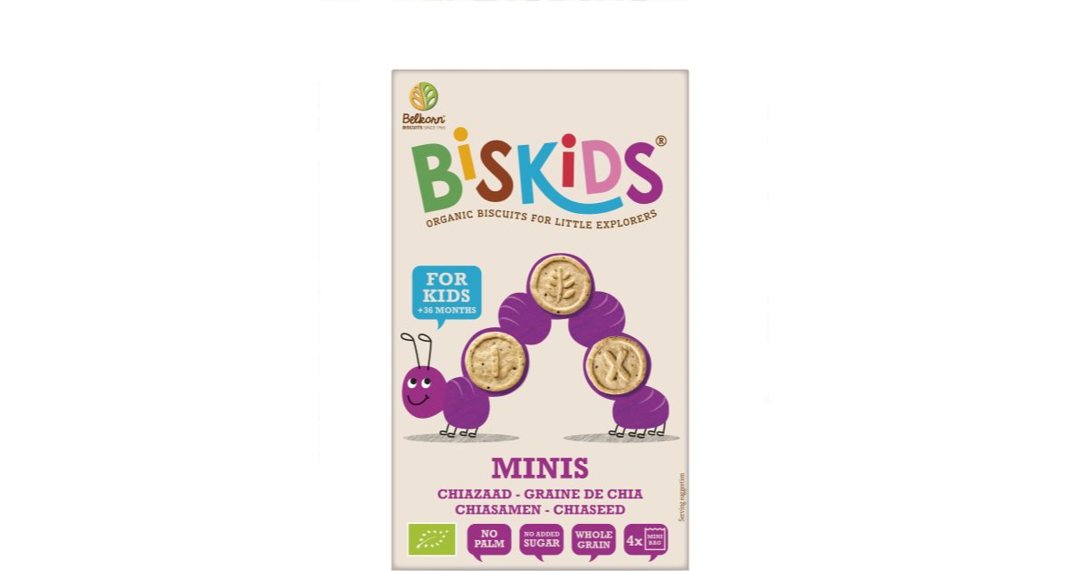 Belkorn Biskids Minis Mini-Kekse mit Chiasamen | notino.ch