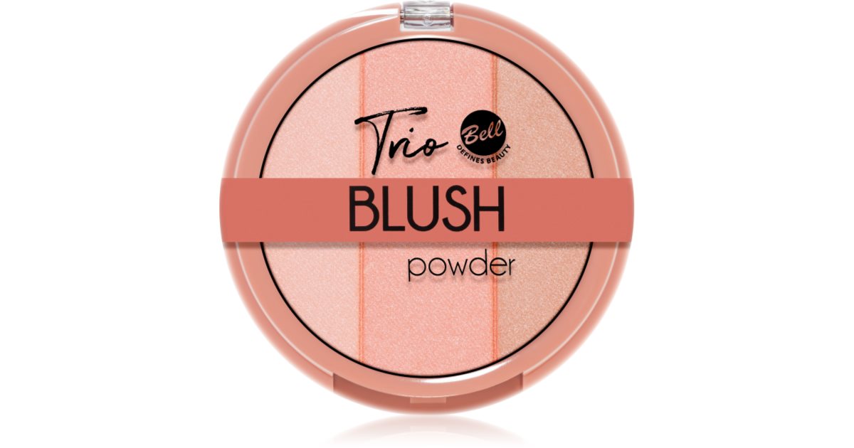 Bell Trio Blush Valgustpeegeldav põsepuna | notino.ee