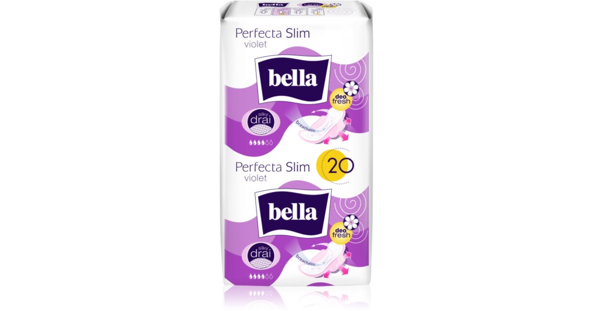 BELLA Perfecta Slim Violet sanitary towels | notino.ie