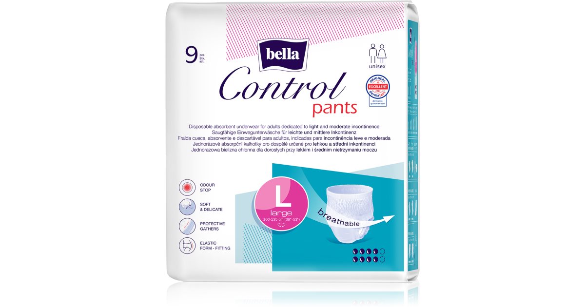 BELLA Control Pants Size L jednorázové plenkové kalhotky | notino.cz