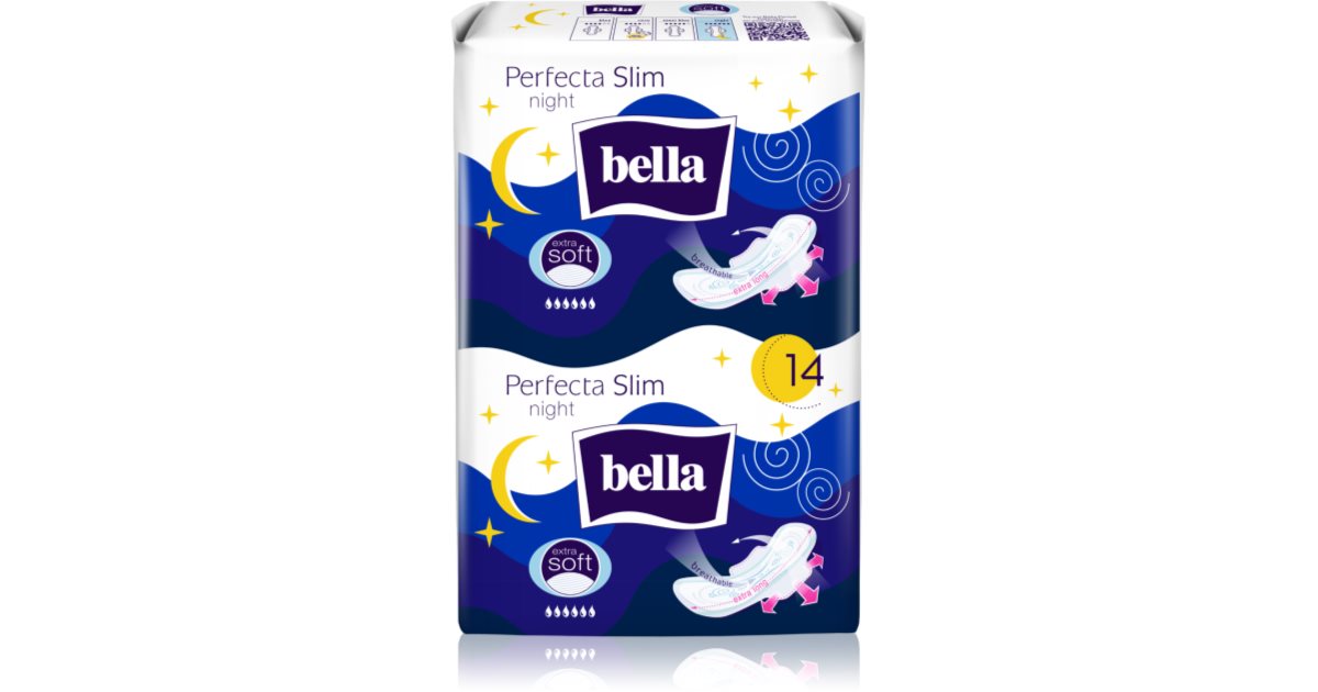 BELLA Perfecta Slim Night Extra Soft paketai | notino.lt