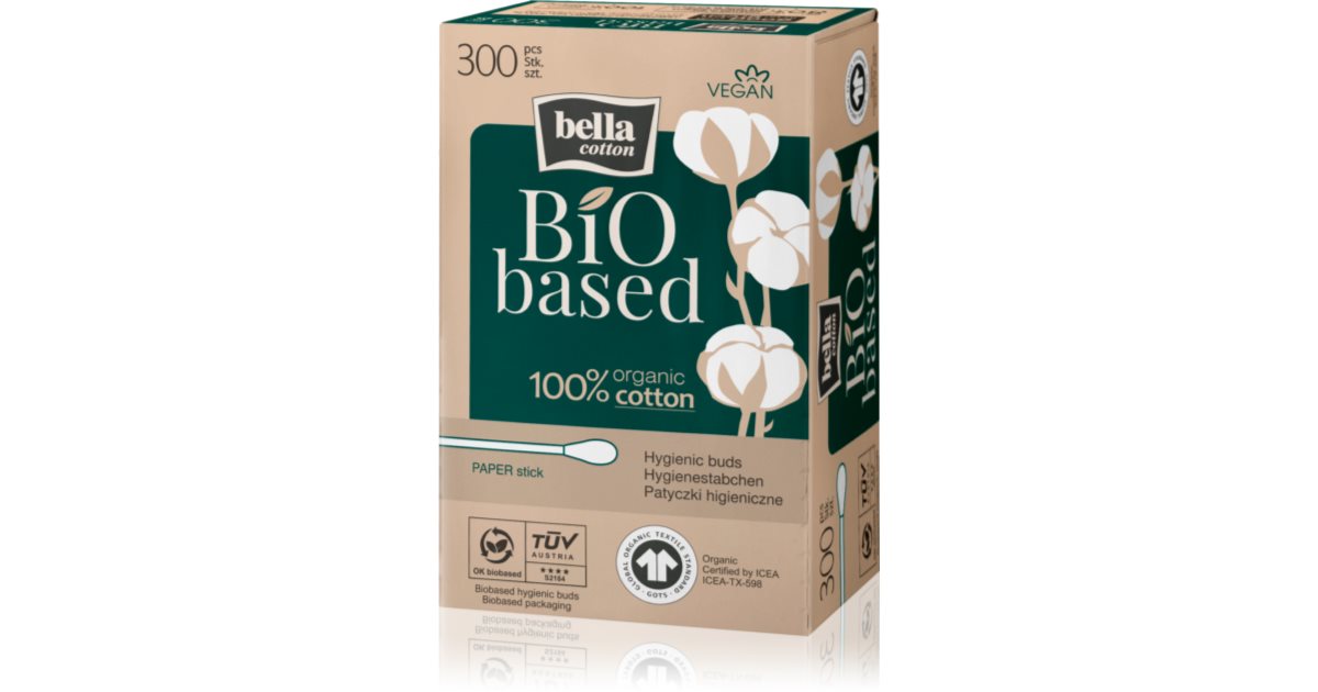 BELLA Cotton BIO based cotton buds | notino.ie