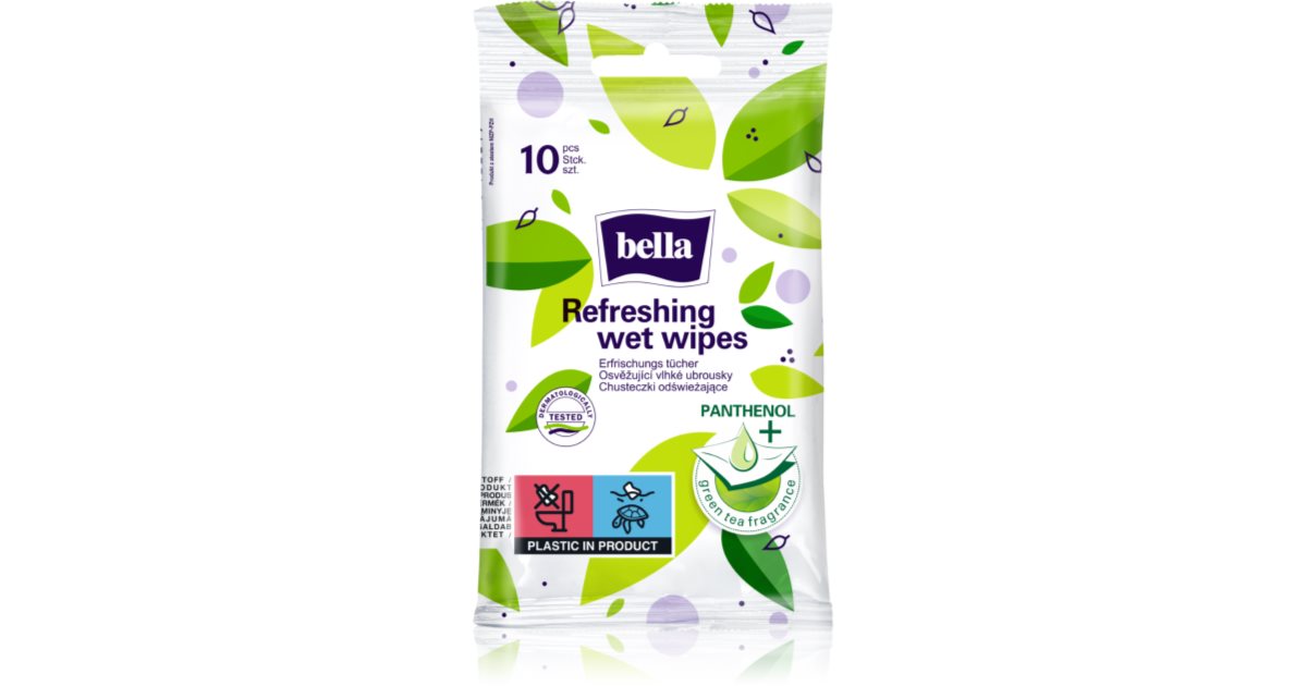 BELLA Refreshing wet wipes toallitas húmedas refrescantes | notino.es