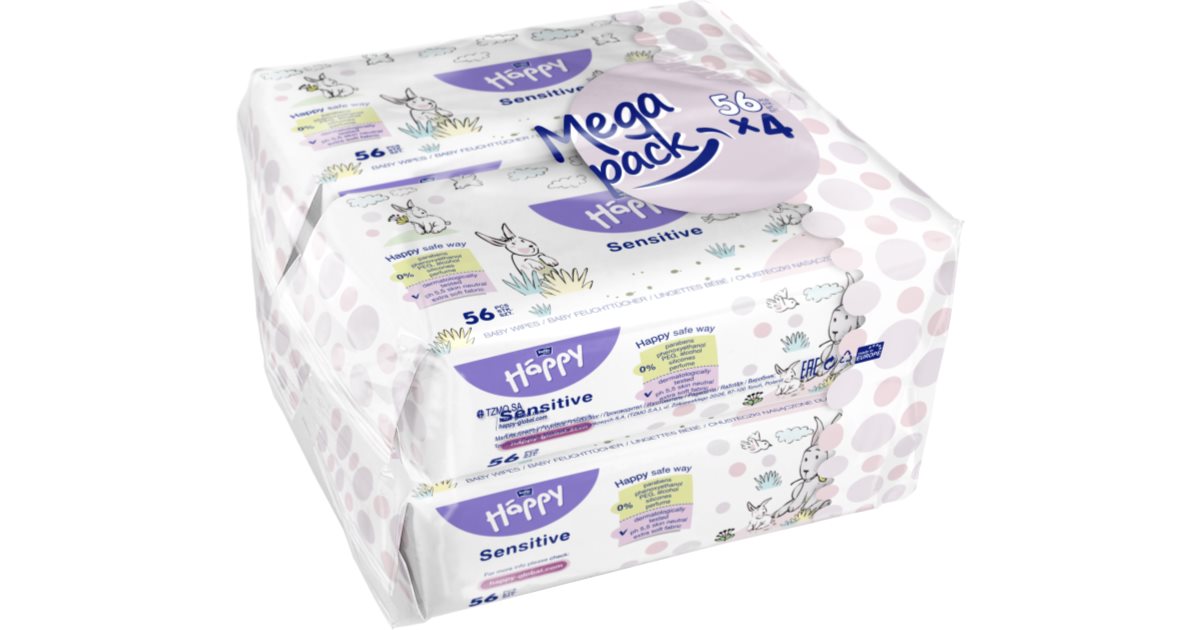 Bella Baby Happy Sensitive wet wipes for kids | notino.co.uk