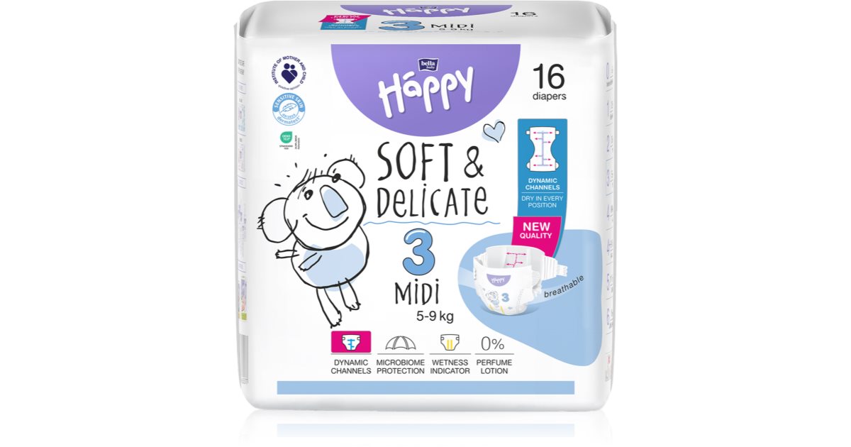 BELLA Baby Happy Soft&Delicate engangsbleer | notino.dk