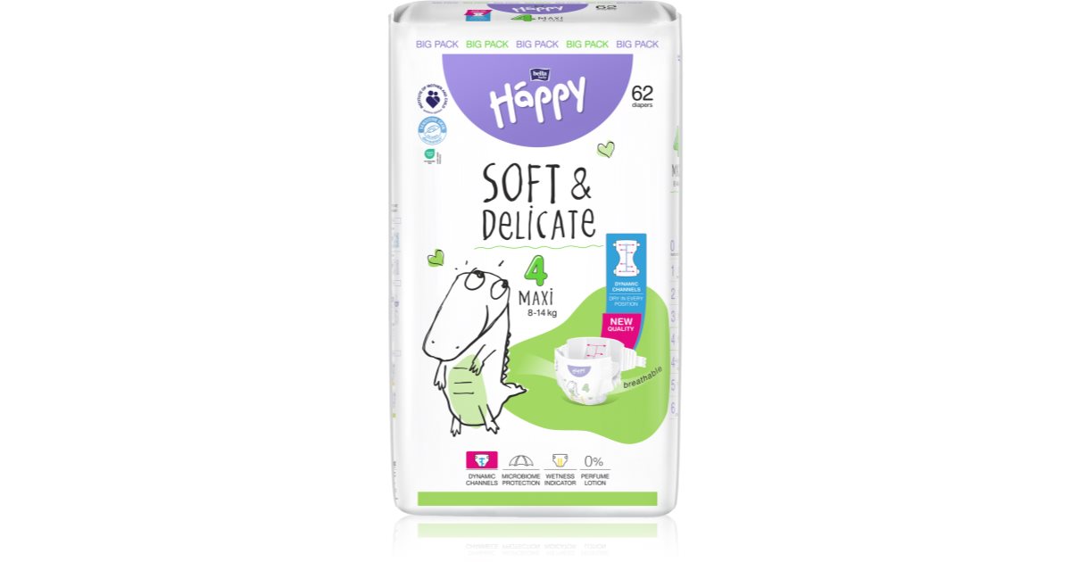 BELLA Baby Happy Soft&Delicate disposable nappies | notino.ie