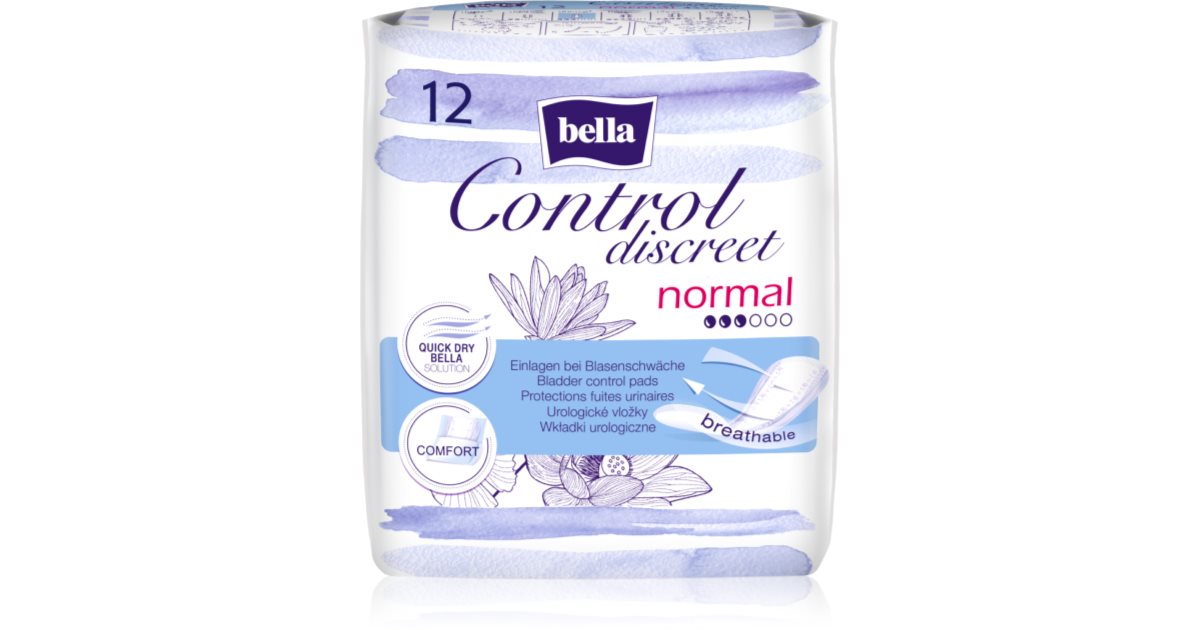 BELLA Control Discreet Normal incontinentieverband | notino.nl