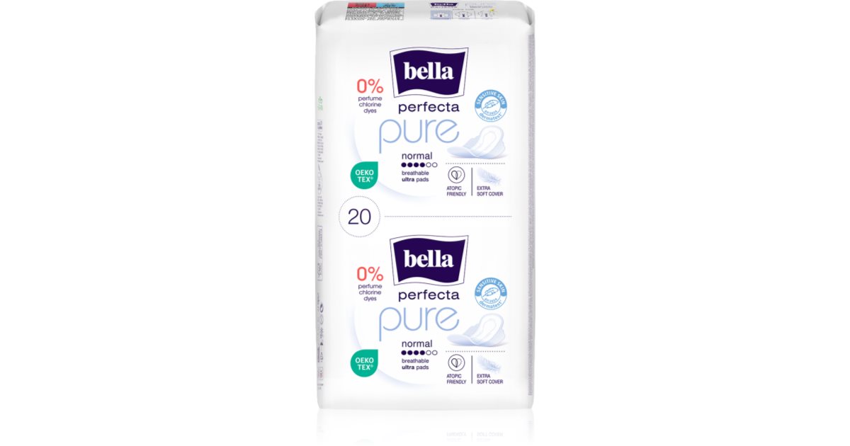 BELLA Perfecta Pure Normal ultraohuet kuukautissiteet | notino.fi