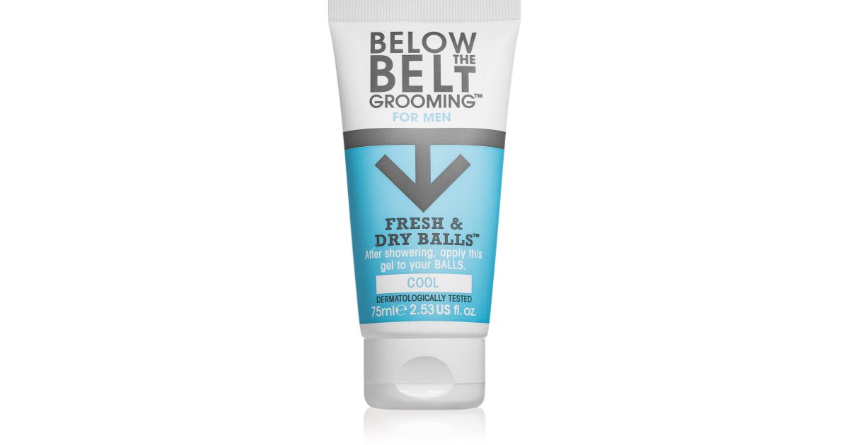 Below the Belt Grooming Cool Intimate Gel żel do higieny intymnej dla mężczyzn opinie | notino.pl