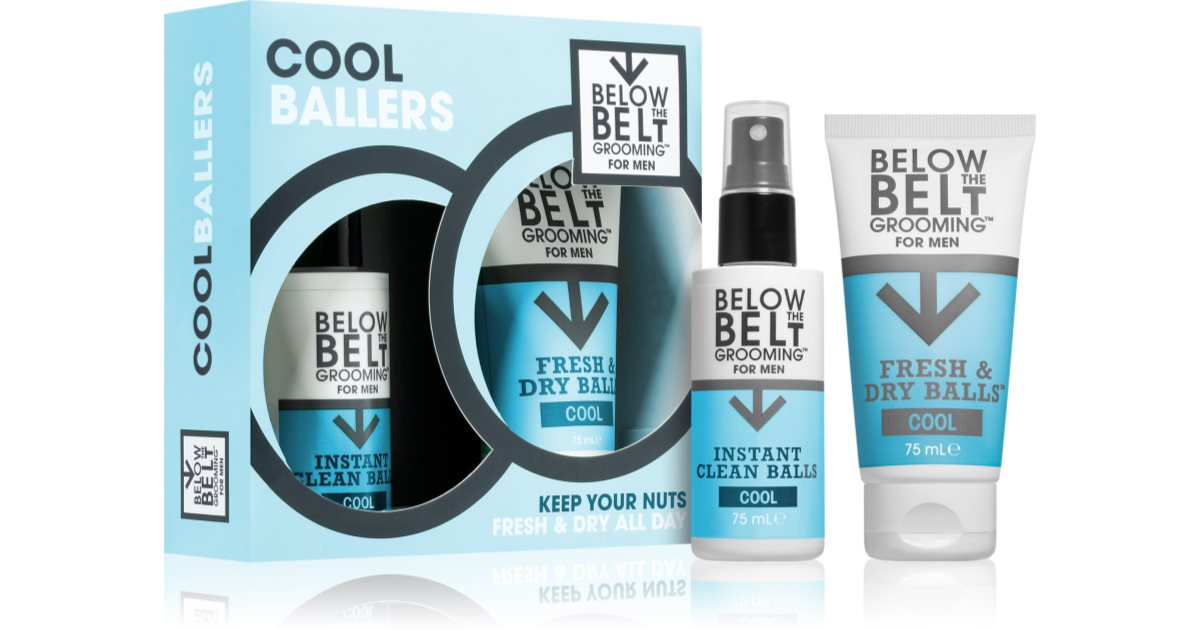 Below the Belt Grooming Cool Set Gift Set (for intimate hygiene) for ...