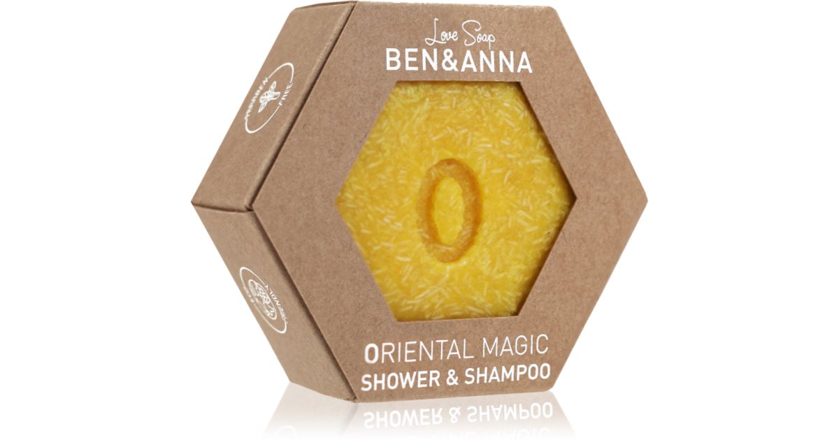 BEN&ANNA Love Soap Shower & Shampoo 2-in-1 shampoo and shower gel bar ...