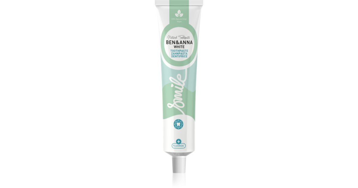 BEN&ANNA Toothpaste White natural toothpaste with fluoride | notino.co.uk