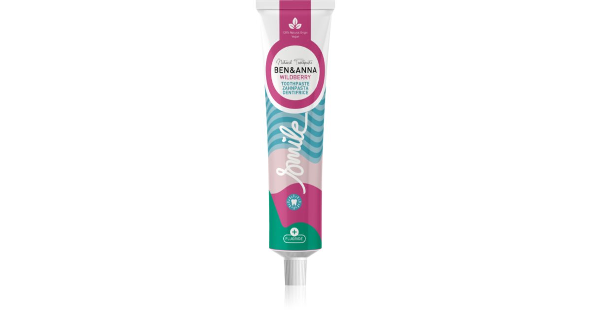 BEN&ANNA Toothpaste Wild Berry natural toothpaste | notino.co.uk
