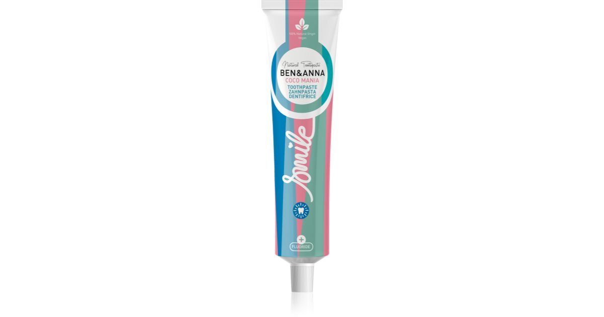 BEN&ANNA Toothpaste Coco Mania natürliche Zahncreme
