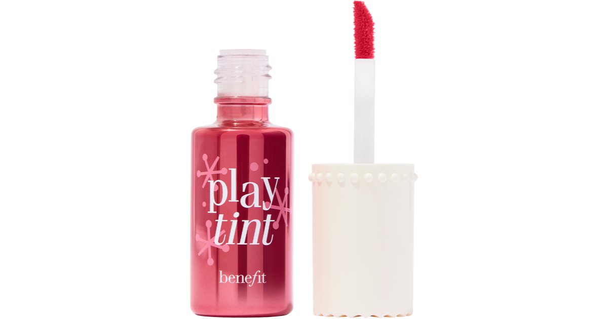 Benefit Playtint Cheek & Lip Stain Flydende farvetoner Til læber og ...