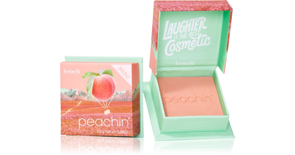 Benefit Peachin' WANDERful World Mini púdrová lícenka | notino.sk