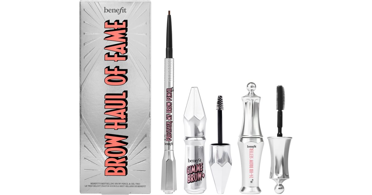 Benefit Brow Haul of Fame Set für perfekte Augenbrauen Farbton 3