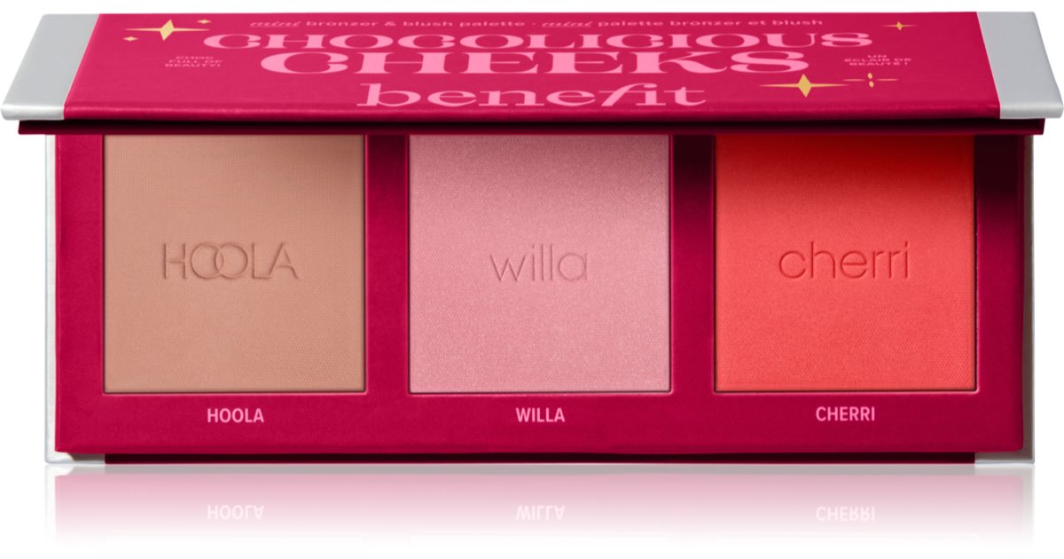 Benefit Chocolicious Cheeks palette multifonctionnelle | notino.be