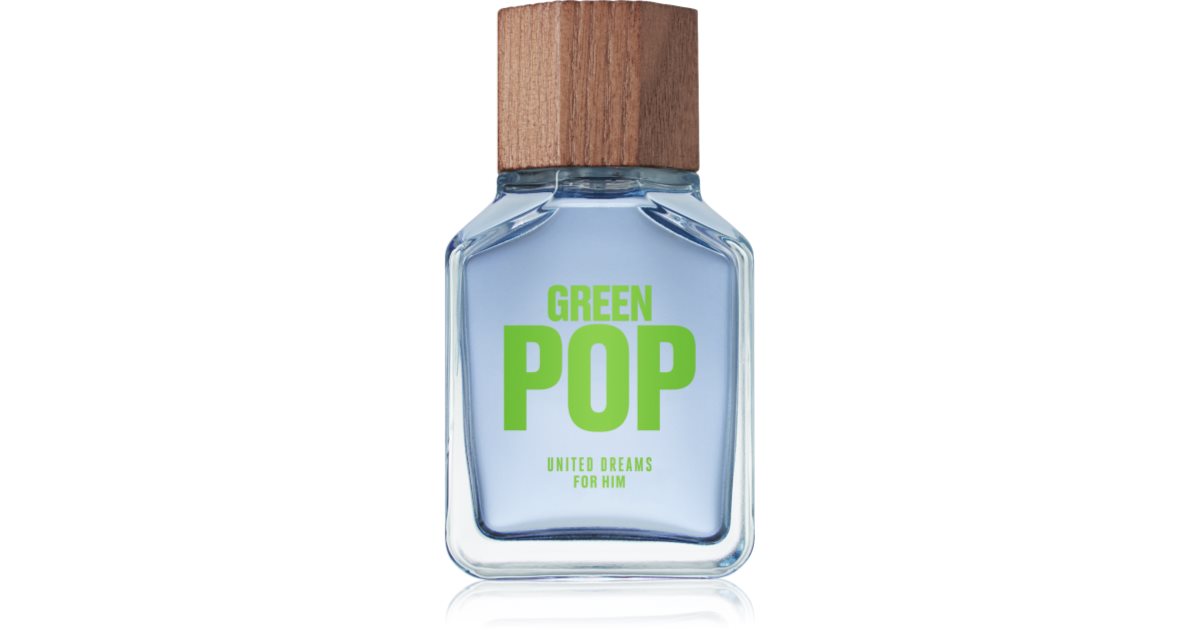 Benetton United Dreams Green Pop For Him Eau de Toilette für Herren ...