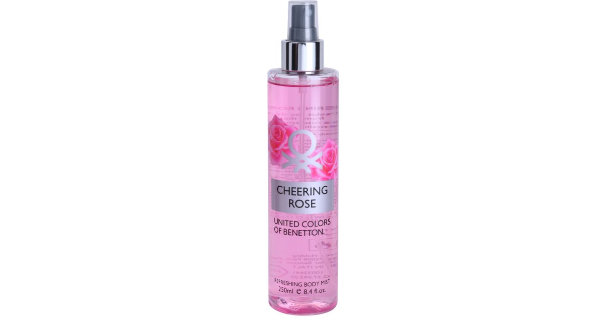 Benetton Cheering Rose Body Spray for Women 250 ml | notino.co.uk