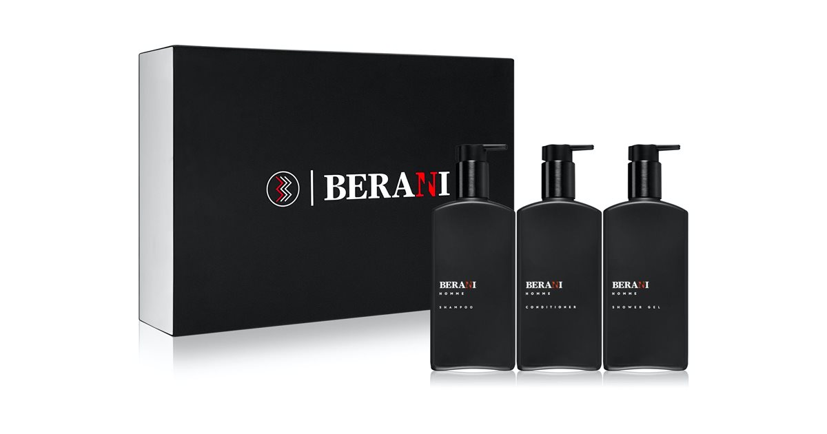 BERANI Homme Bodycare Set Geschenkset für Herren
