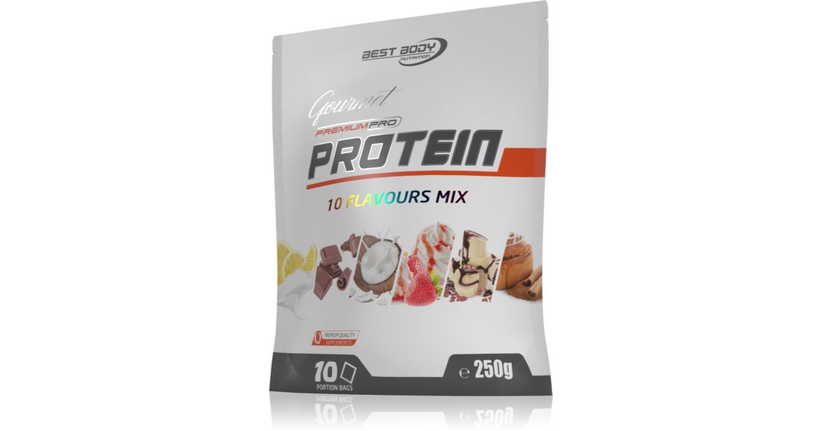 Best Body Nutrition Gourmet Premium Pro Protein Mix Beutel Protein Mix ...